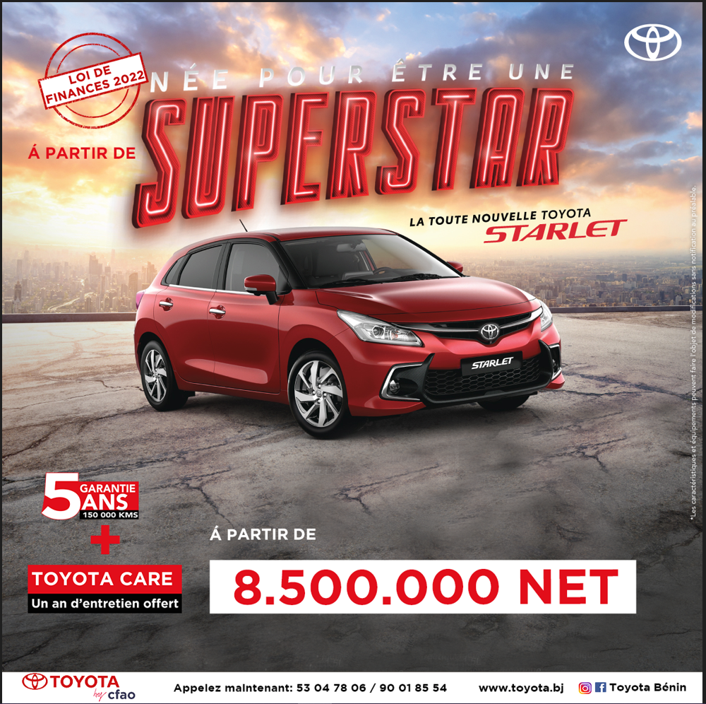 LA TOUTE NOUVELLE TOYOTA STARLET